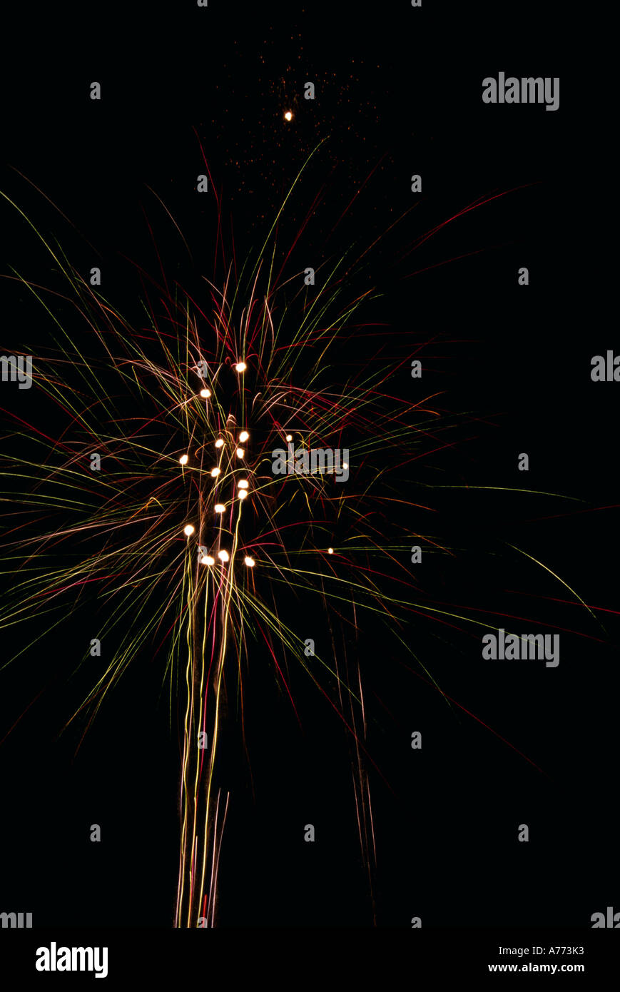 Rockets trails hi-res stock photography and images - Alamy