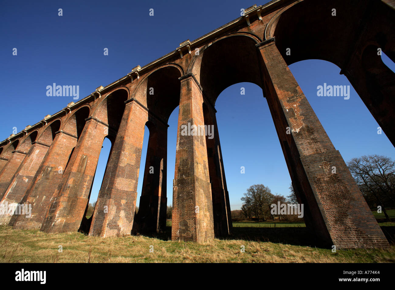 Balcombe victorian railway viaduct in Wet Sussex UK Stock Photo - Alamy