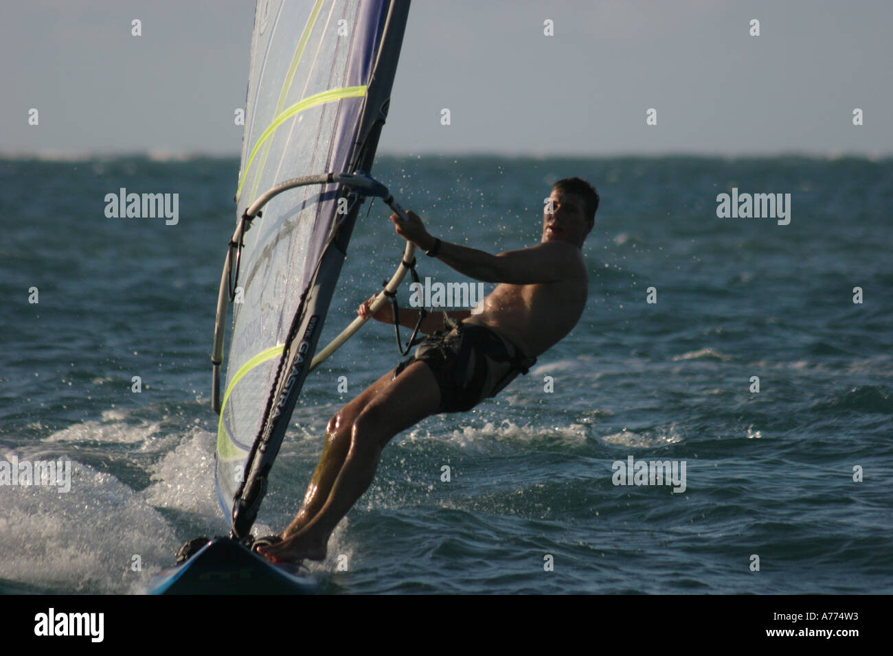 Windsurfing cabarete hi-res stock photography and images - Alamy