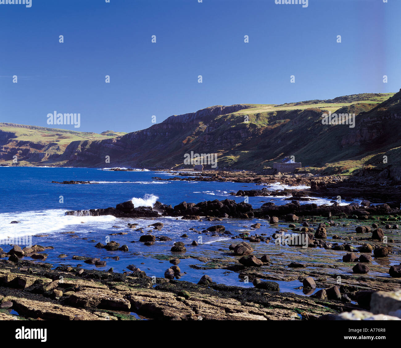 ballycastle, county antrim, northern ireland, first radio signal sent ...