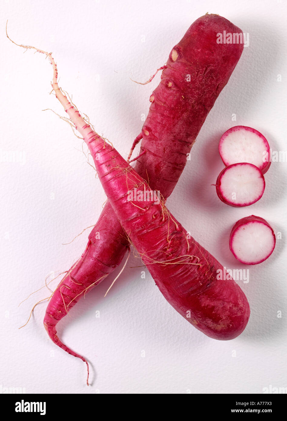 Long radishes hi-res stock photography and images - Alamy