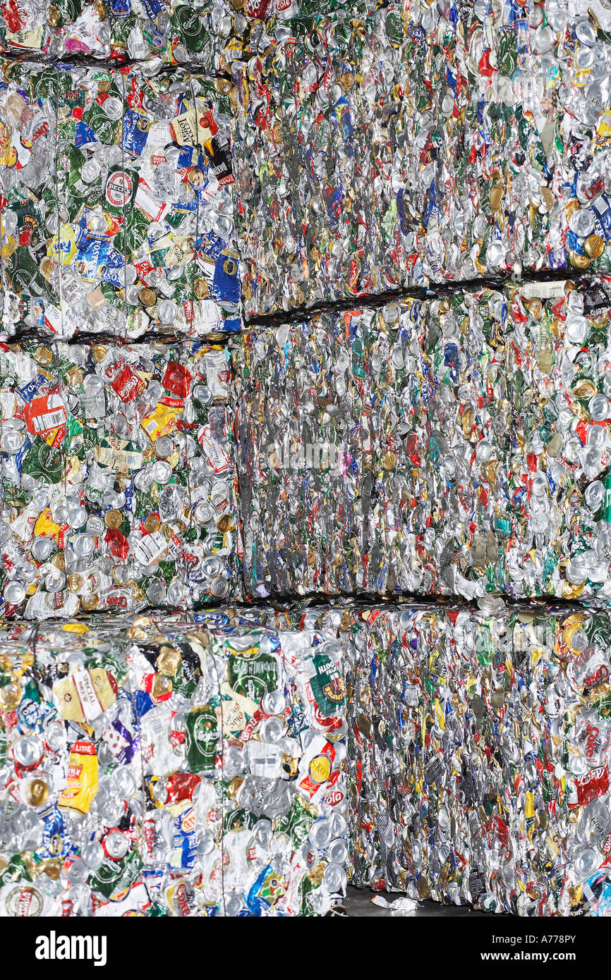 Stacks of recycled paper Stock Photo - Alamy