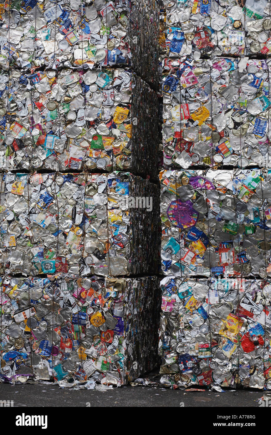 Stacks of recycled paper Stock Photo - Alamy