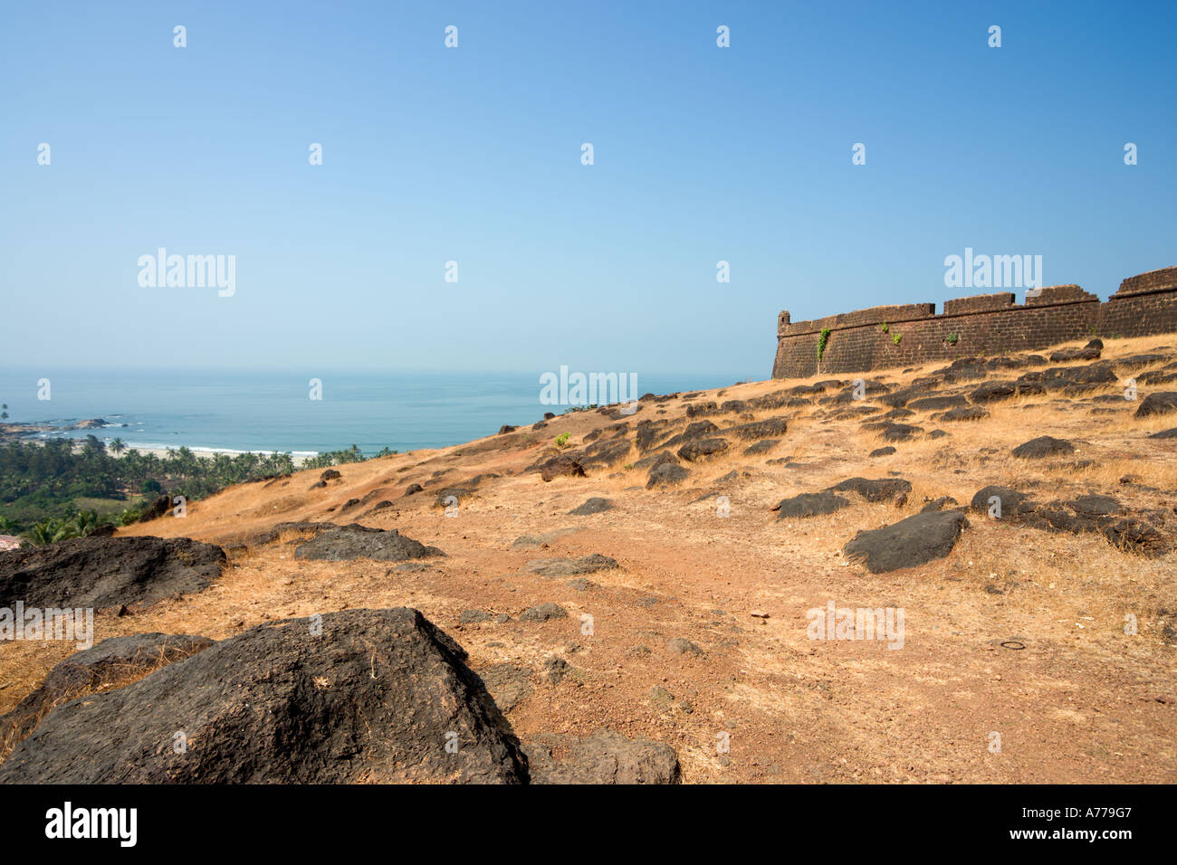 Chapora fort hi-res stock photography and images - Alamy