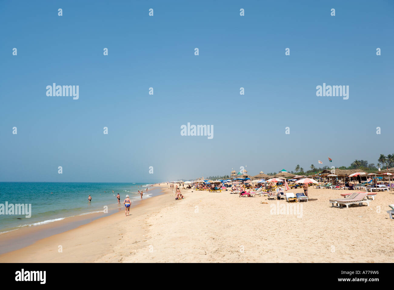 Candolim Beach, North Goa, Goa, India Stock Photo - Alamy