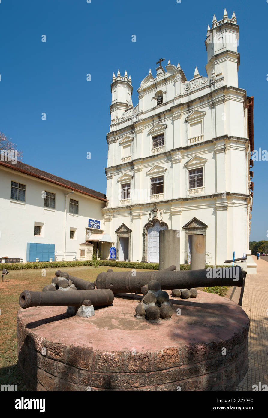 Church of St Francis of Assisi, Old Goa (Velha Goa), Goa, India Stock ...