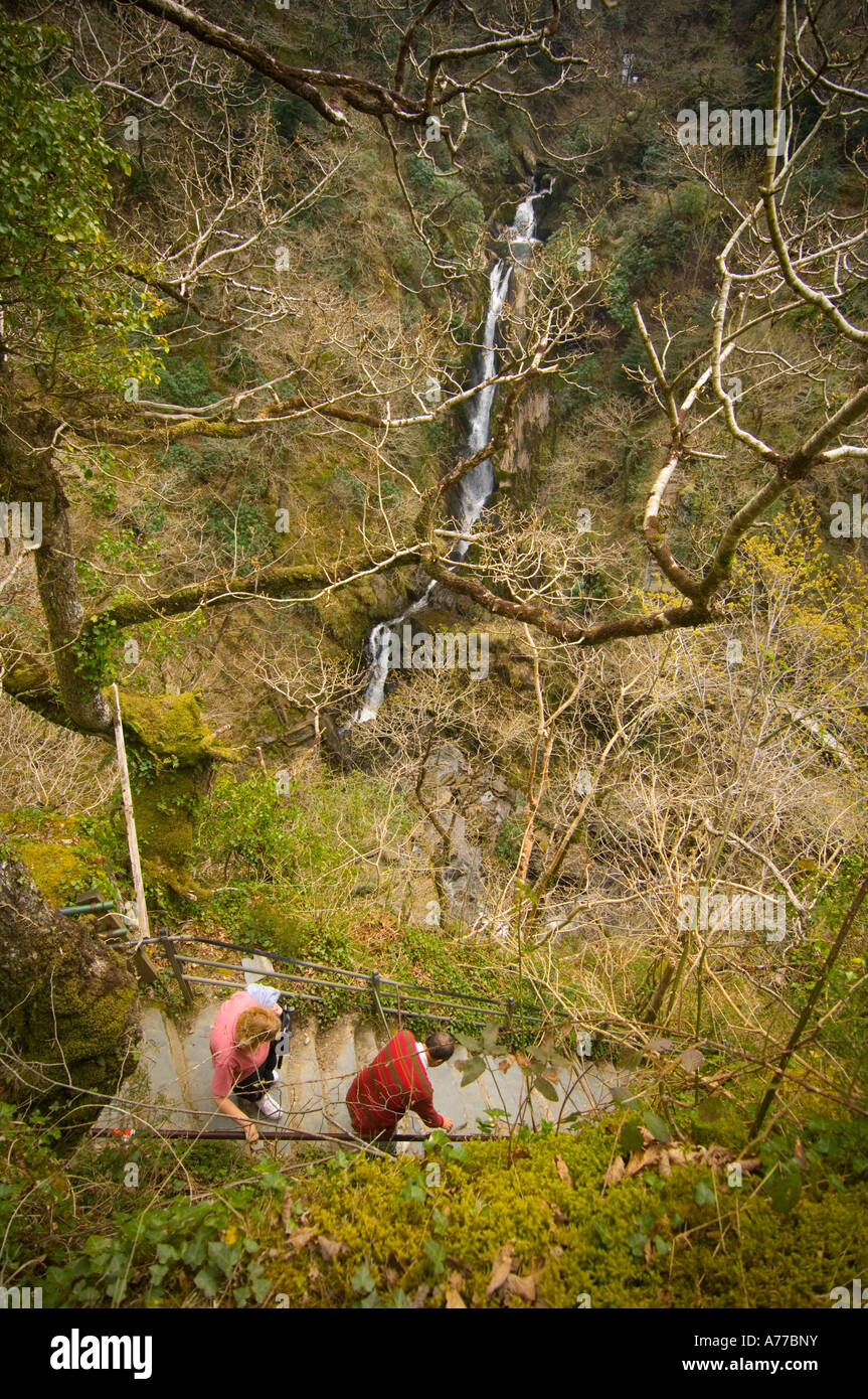 Devil's bridge mynach falls hi-res stock photography and images - Alamy