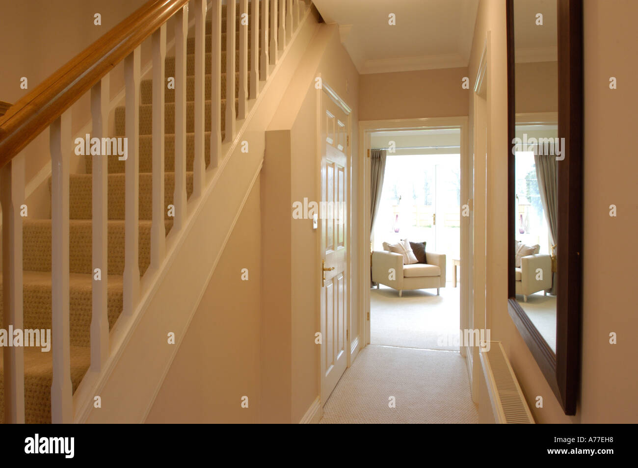 Suburban home hall hi-res stock photography and images - Alamy