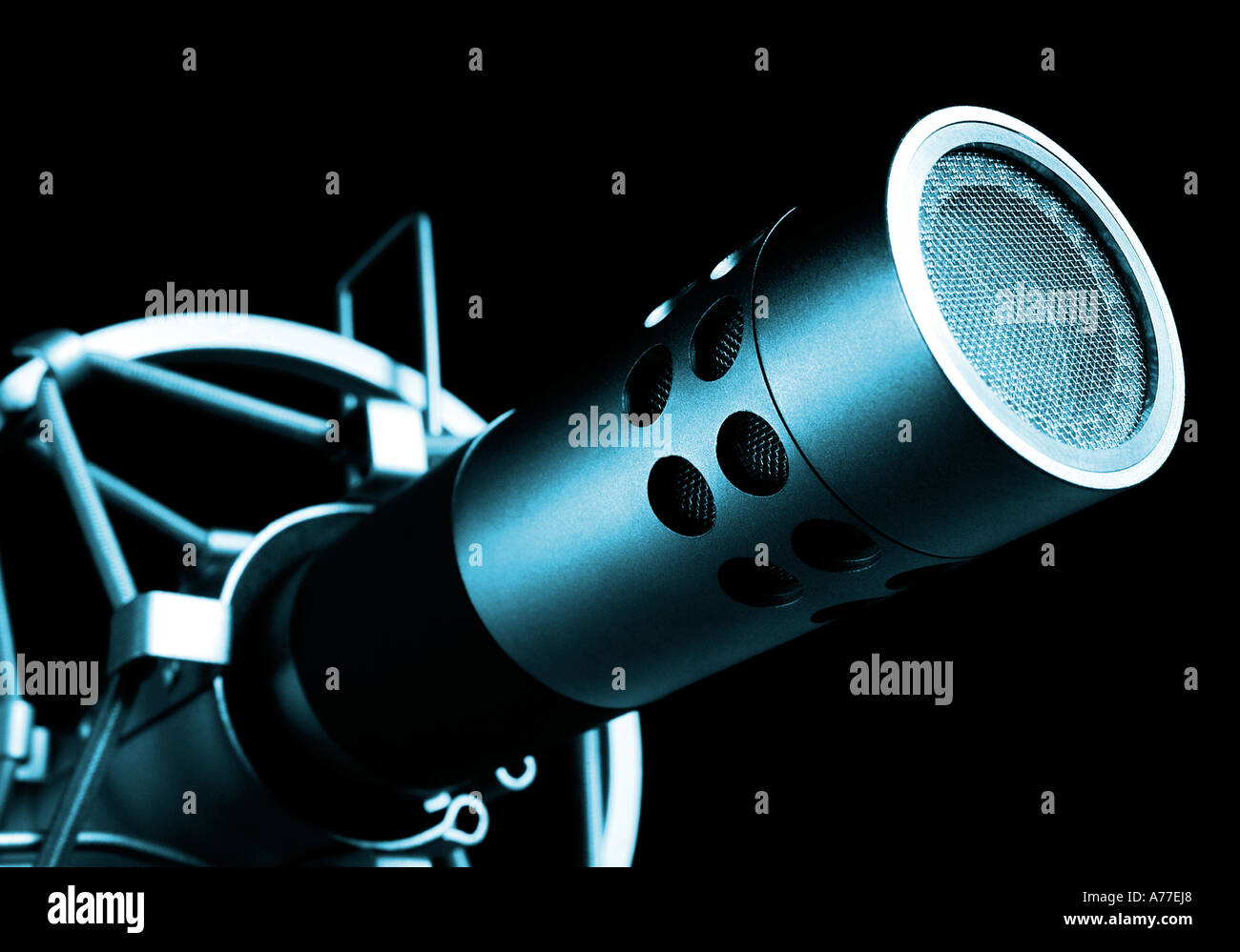 Microphone extreme close up hi-res stock photography and images - Alamy