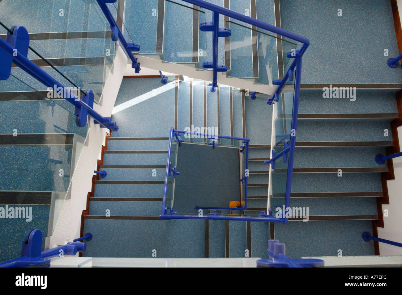Hand rail handrail glass hi-res stock photography and images - Alamy