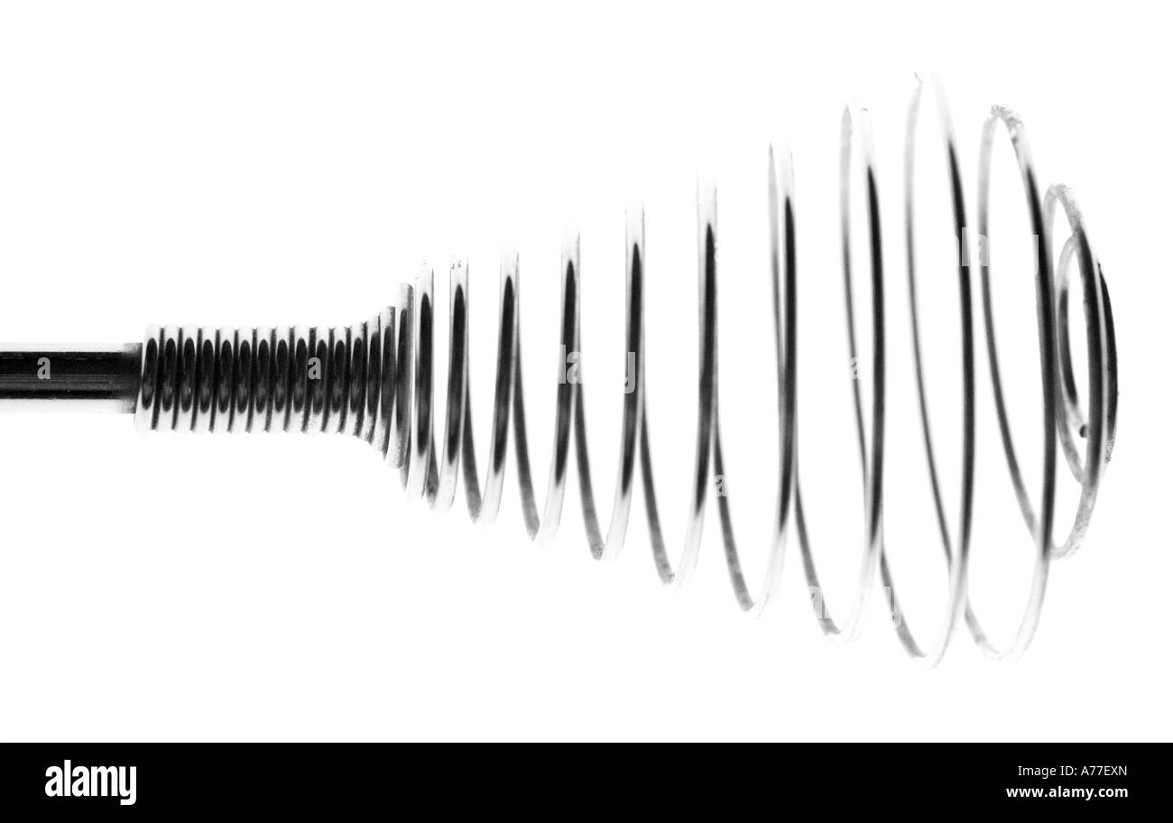 Whisk against white background Stock Photo - Alamy