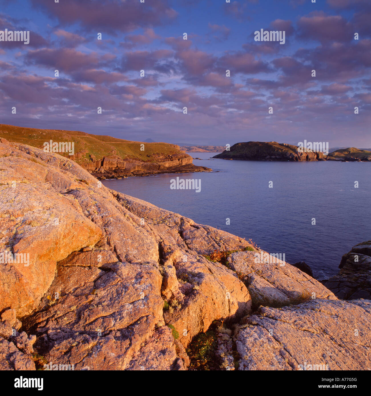Coastal scenery near Sheigra, Kinlochbervie, Sutherland, Highland ...