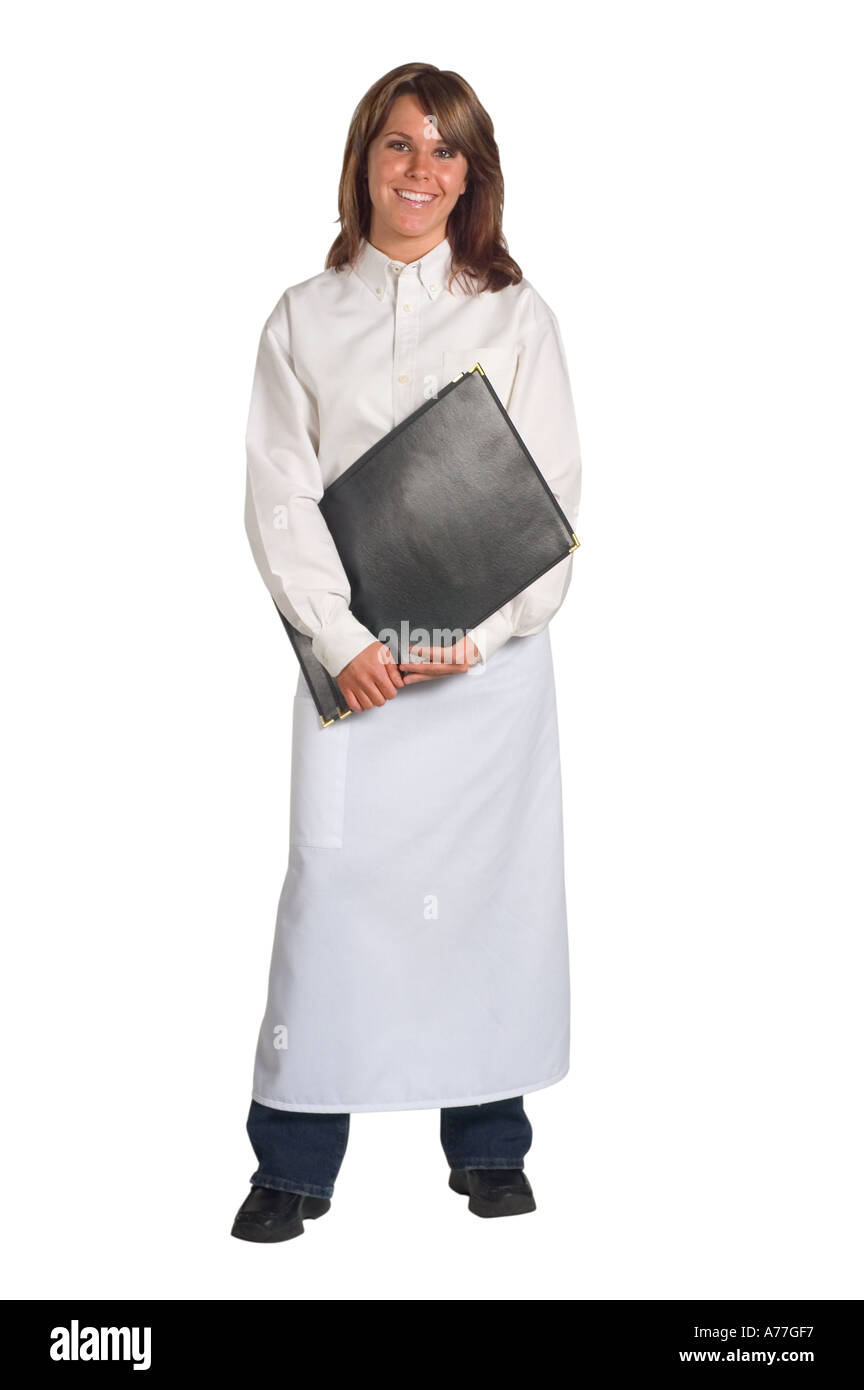 Waitress Cut Out Stock Images & Pictures - Alamy