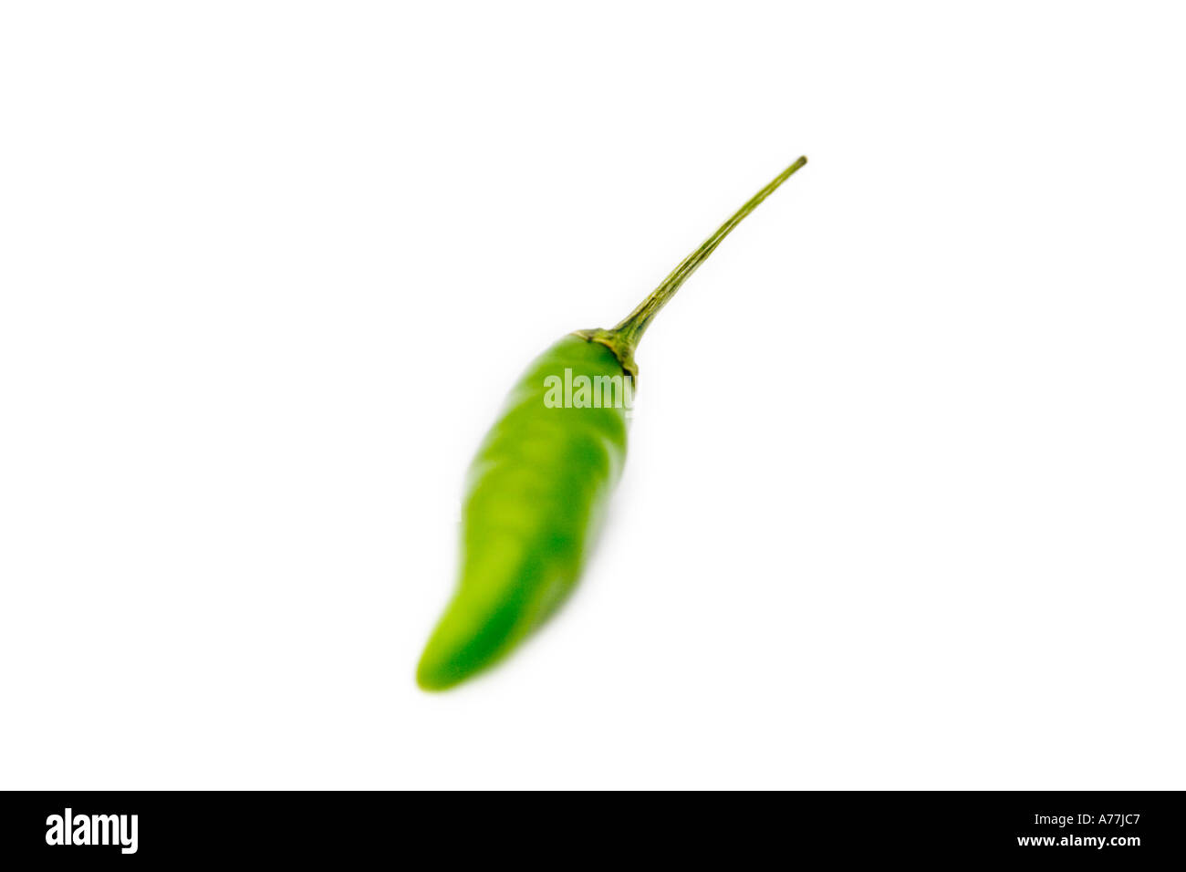 A green chilli Stock Photo - Alamy
