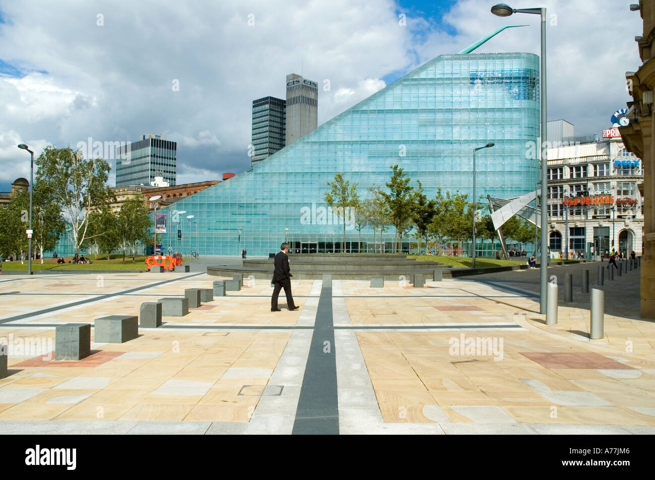 The Urbis building, Cathedral Gardens, Manchester England UK ...