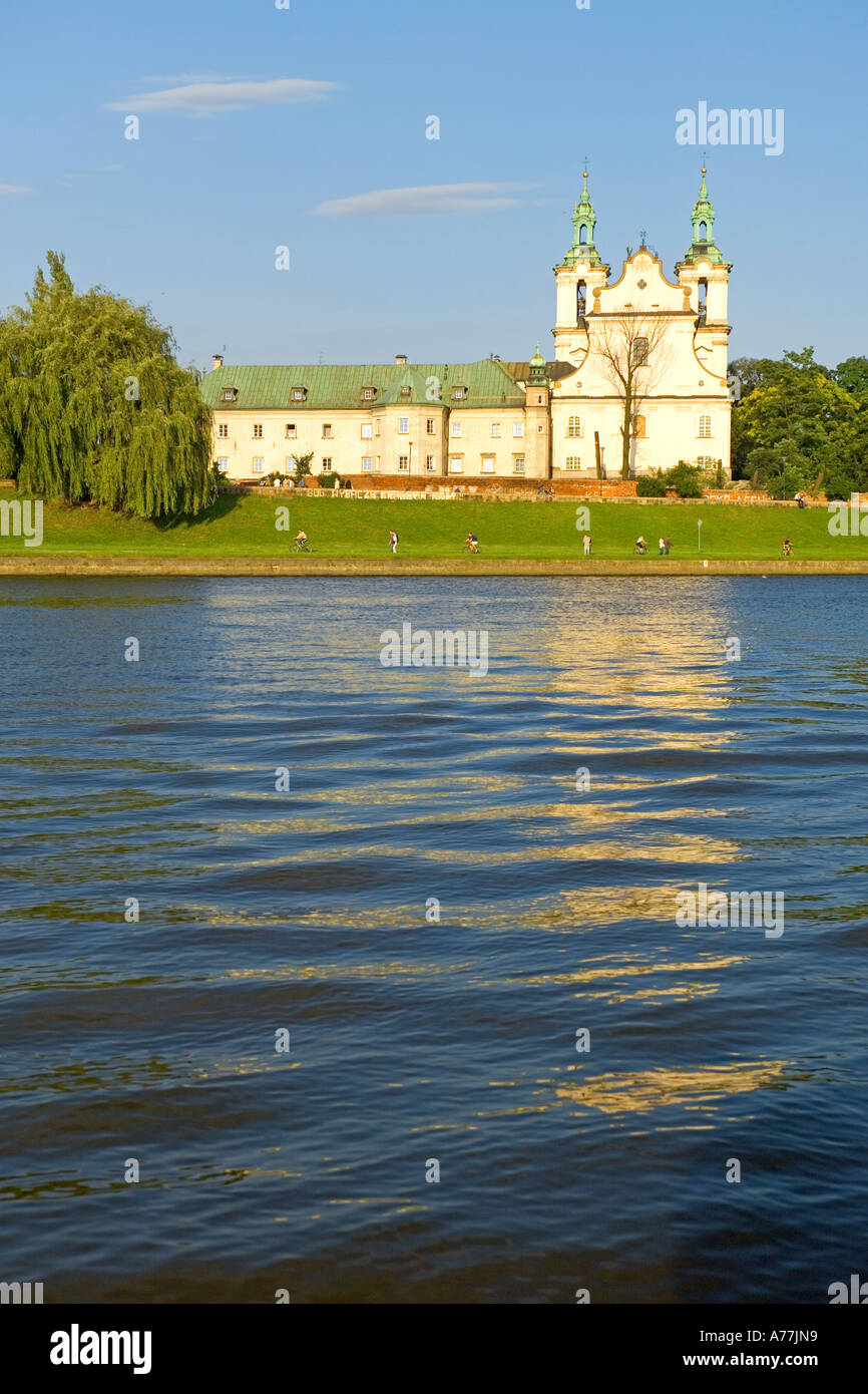 Skalka - Krakow's Oldest Shrine alongside the Vistula River in the late ...