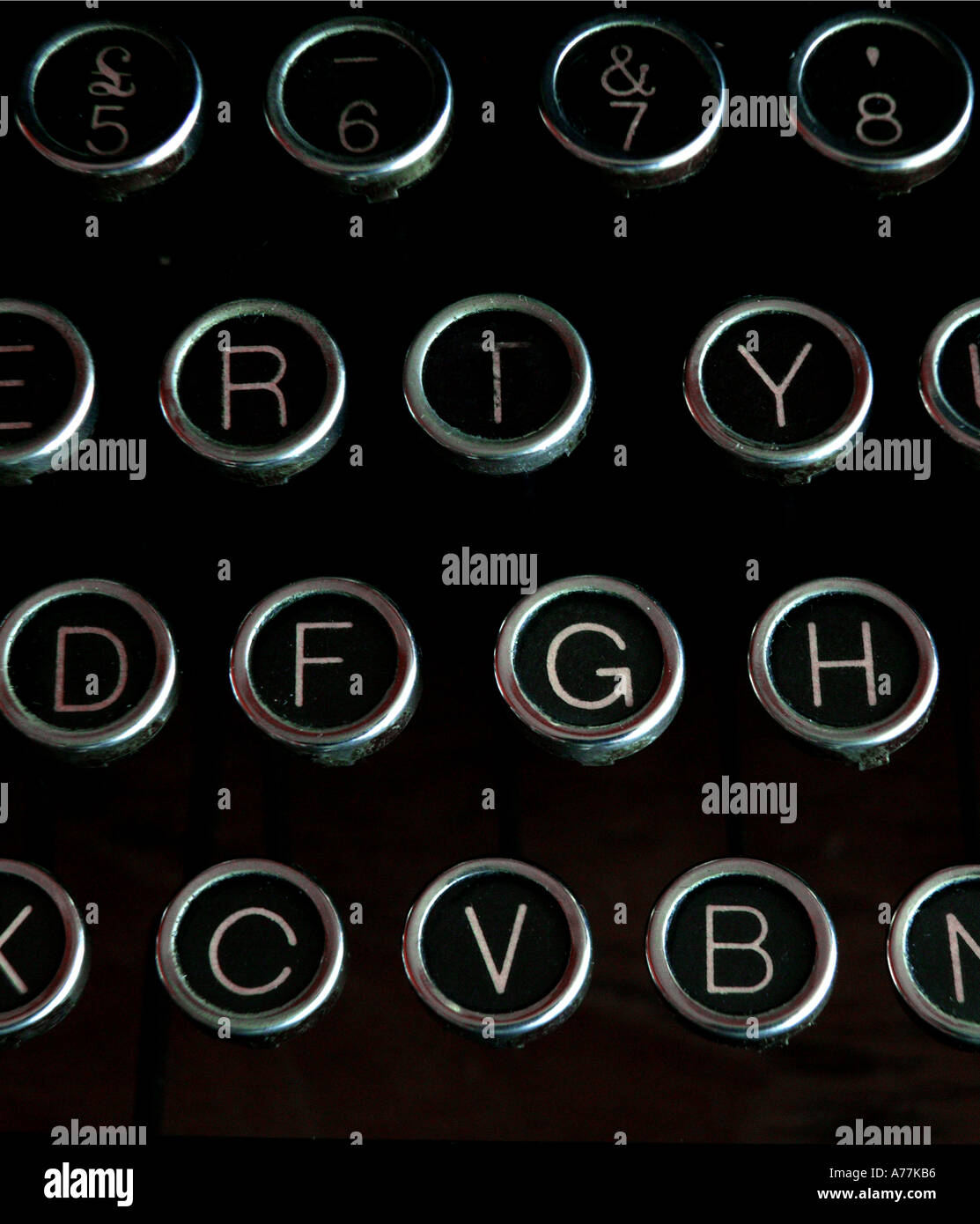 Old keyboard hi-res stock photography and images - Alamy