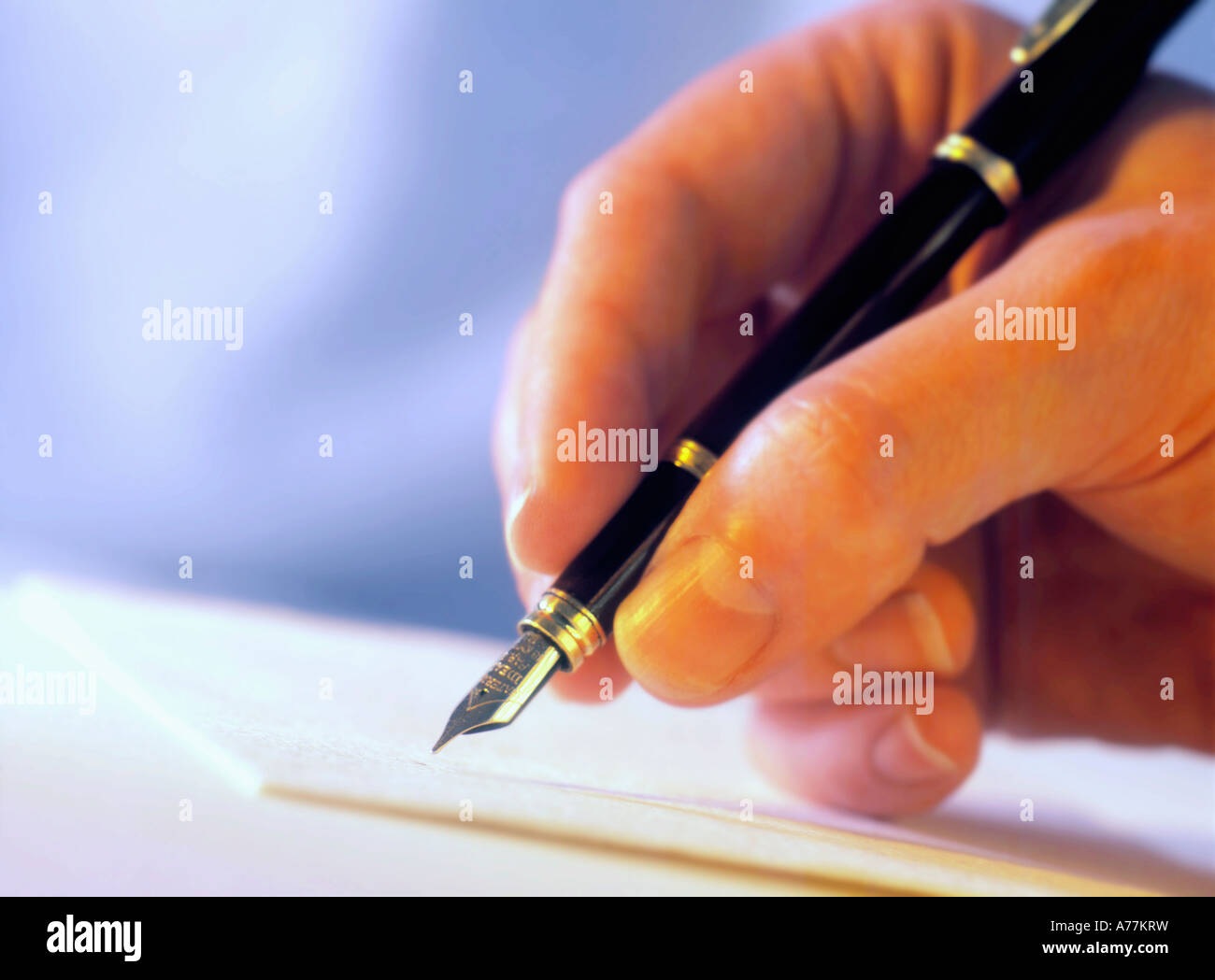 Signing letters with hands hi-res stock photography and images - Alamy