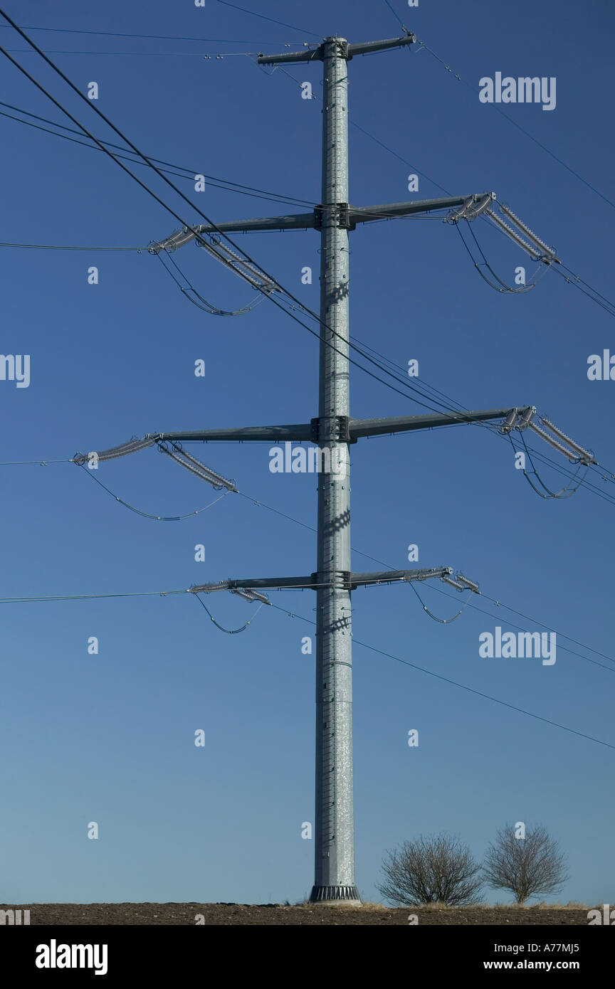 Power transmission cables hi-res stock photography and images - Alamy