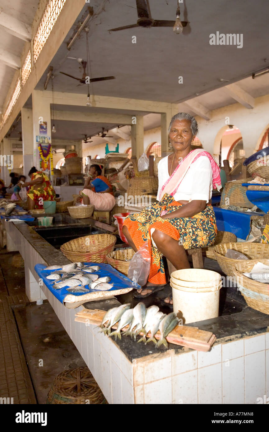 Margao fish market hi-res stock photography and images - Alamy