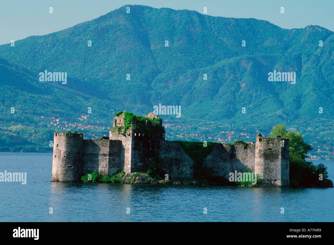 Ruins of Cannero Lago Maggiore Stock Photo - Alamy