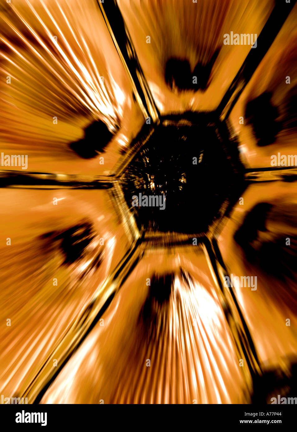 Light through bottom of glass bowl Stock Photo - Alamy