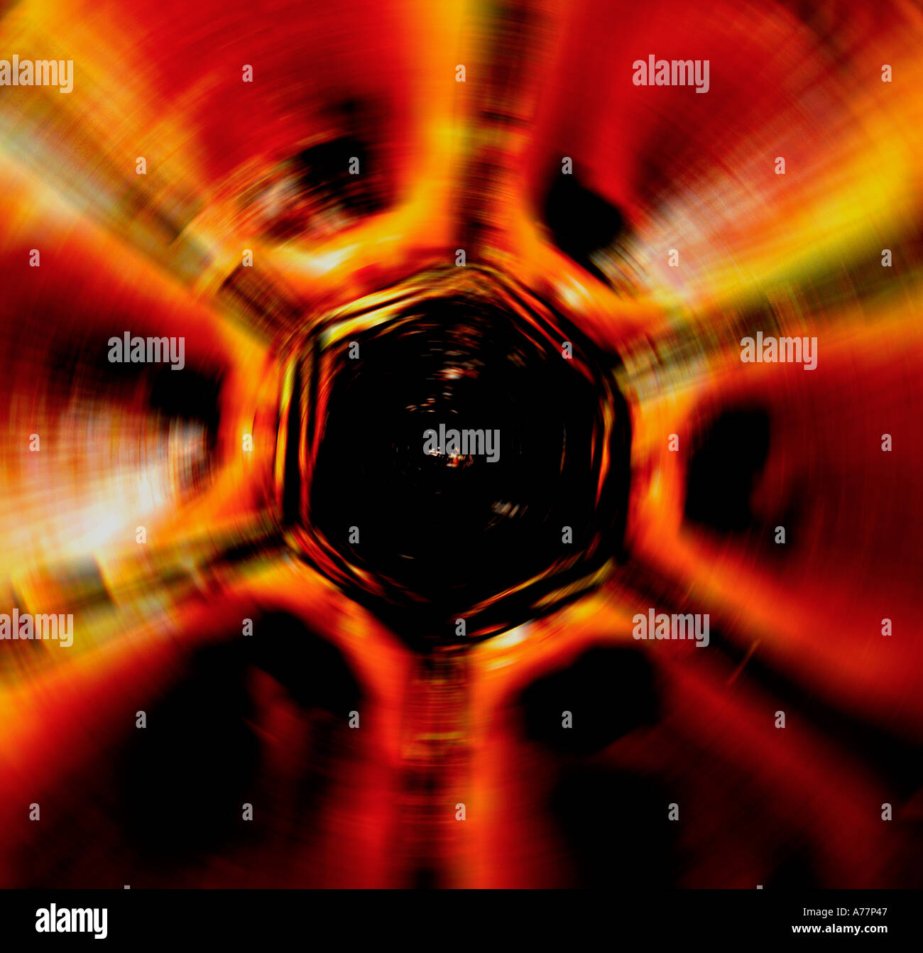 Light through bottom of glass bowl Stock Photo - Alamy