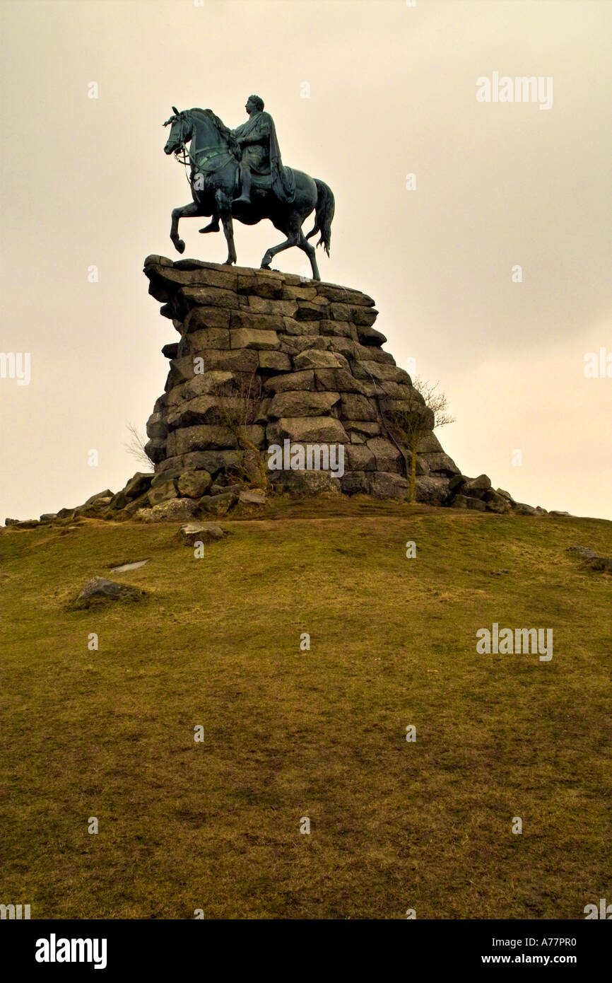 The "Copper Horse" statue of King George III, Windsor Great Park Stock ...
