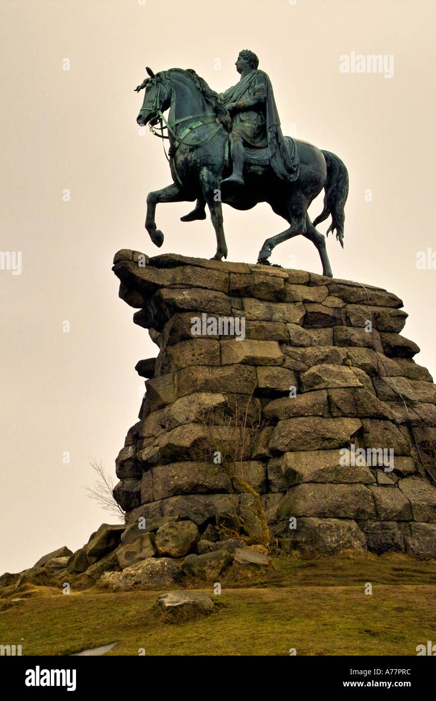 The "Copper Horse" statue of King George III, Windsor Great Park Stock ...