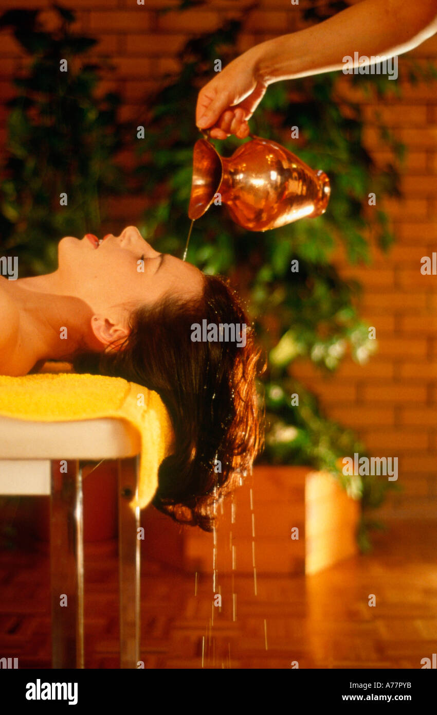 Ayurveda application hi-res stock photography and images - Alamy