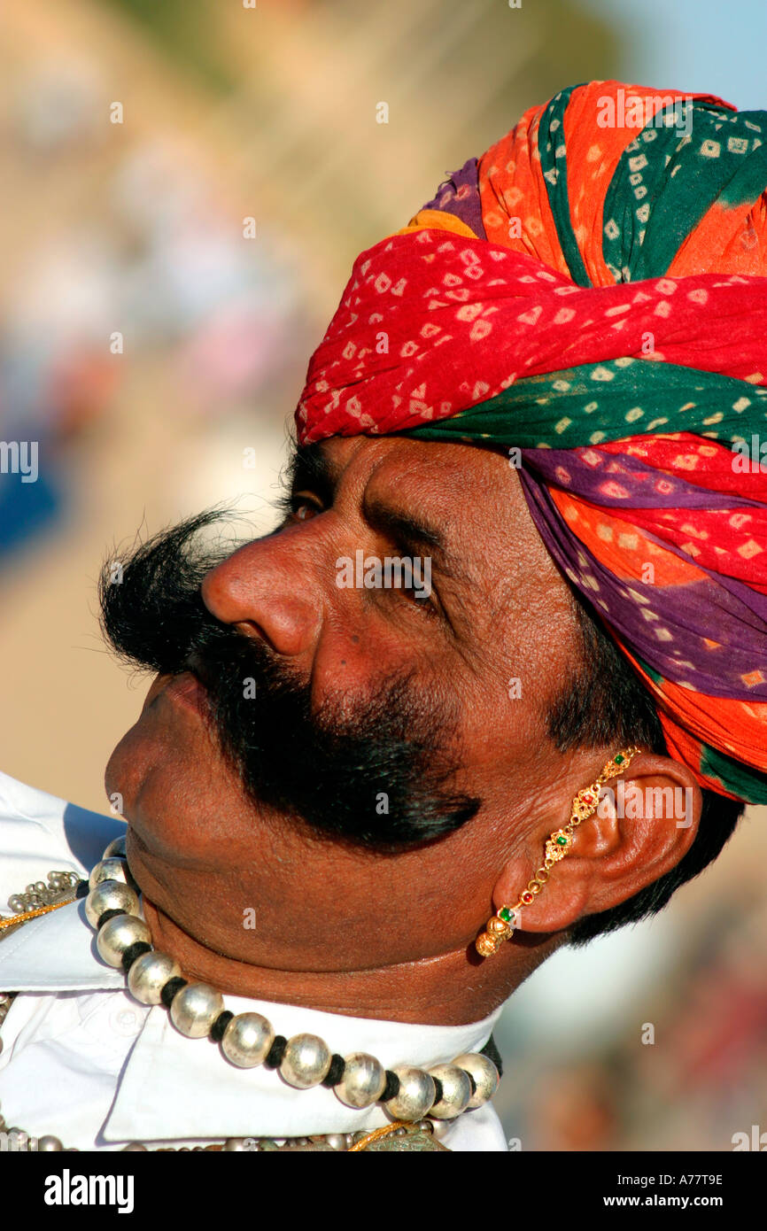 Indian man traditional moustache hi-res stock photography and images ...