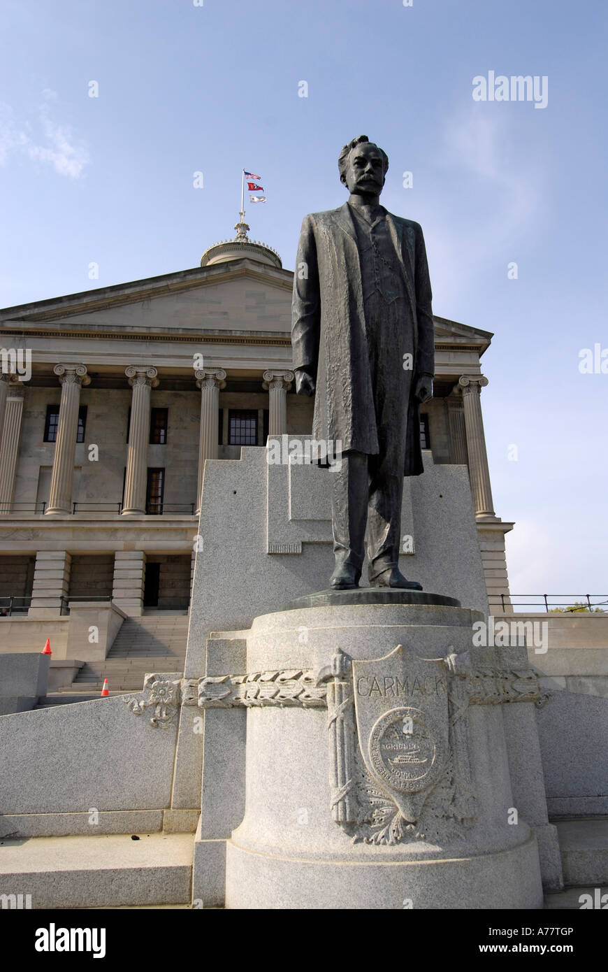 Statue of Edward Ward Carmack Pledge to the South at State Capitol and ...