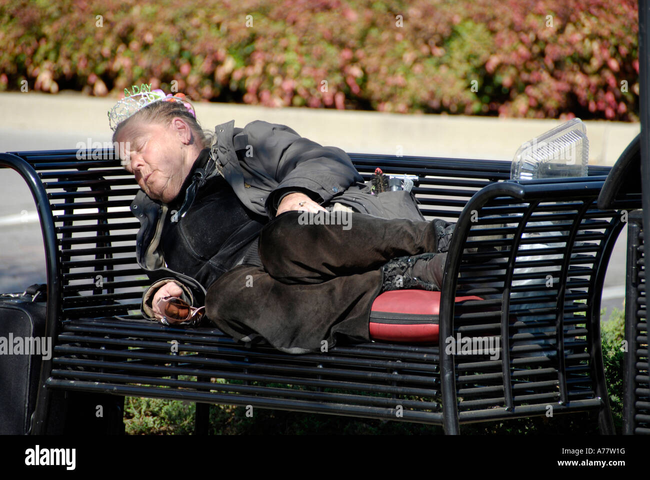 Homeless People in Nashville Tennessee TN Tenn US USA United States of ...