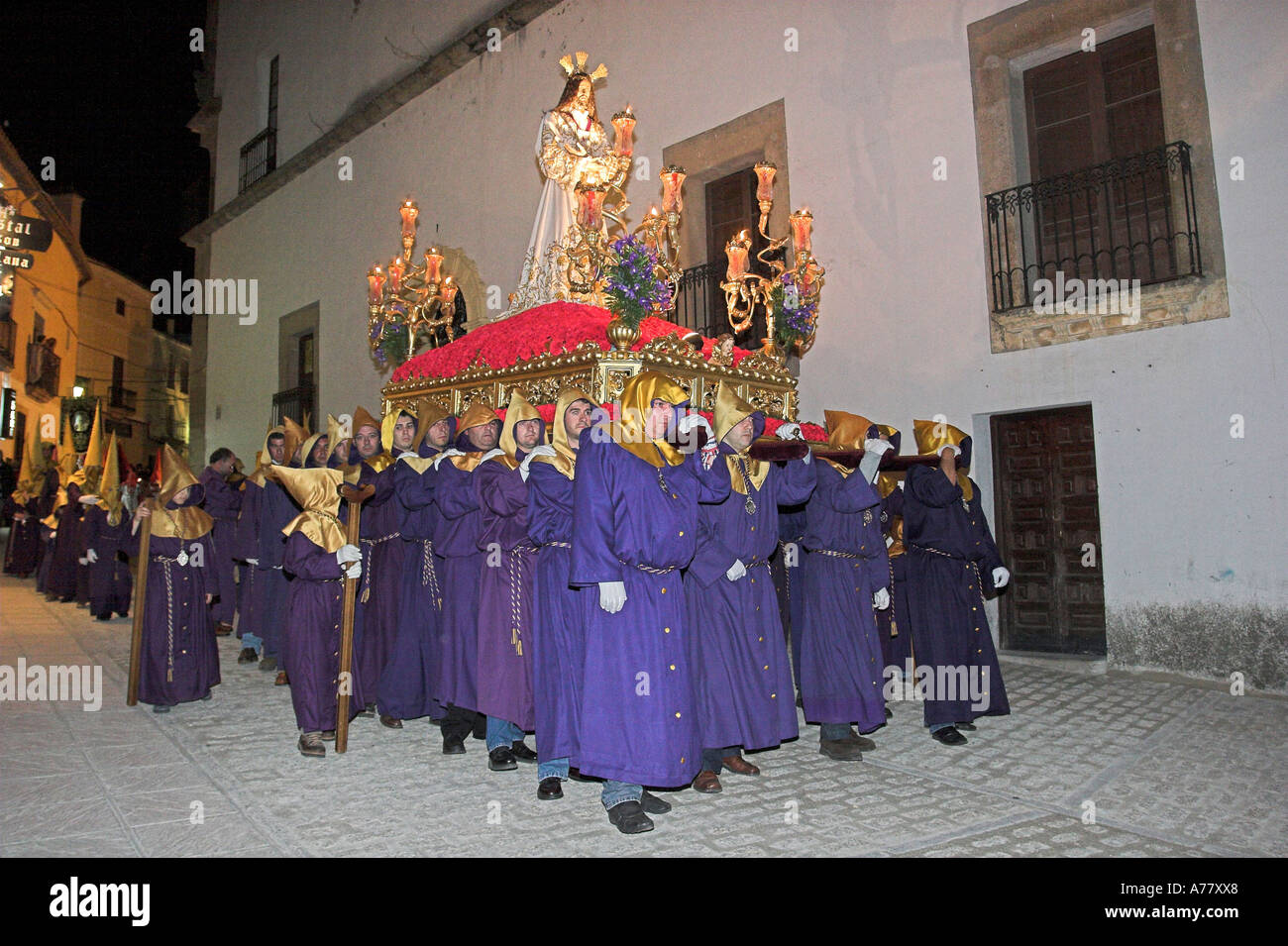 Procession / Trujillo / Prozession Stock Photo - Alamy