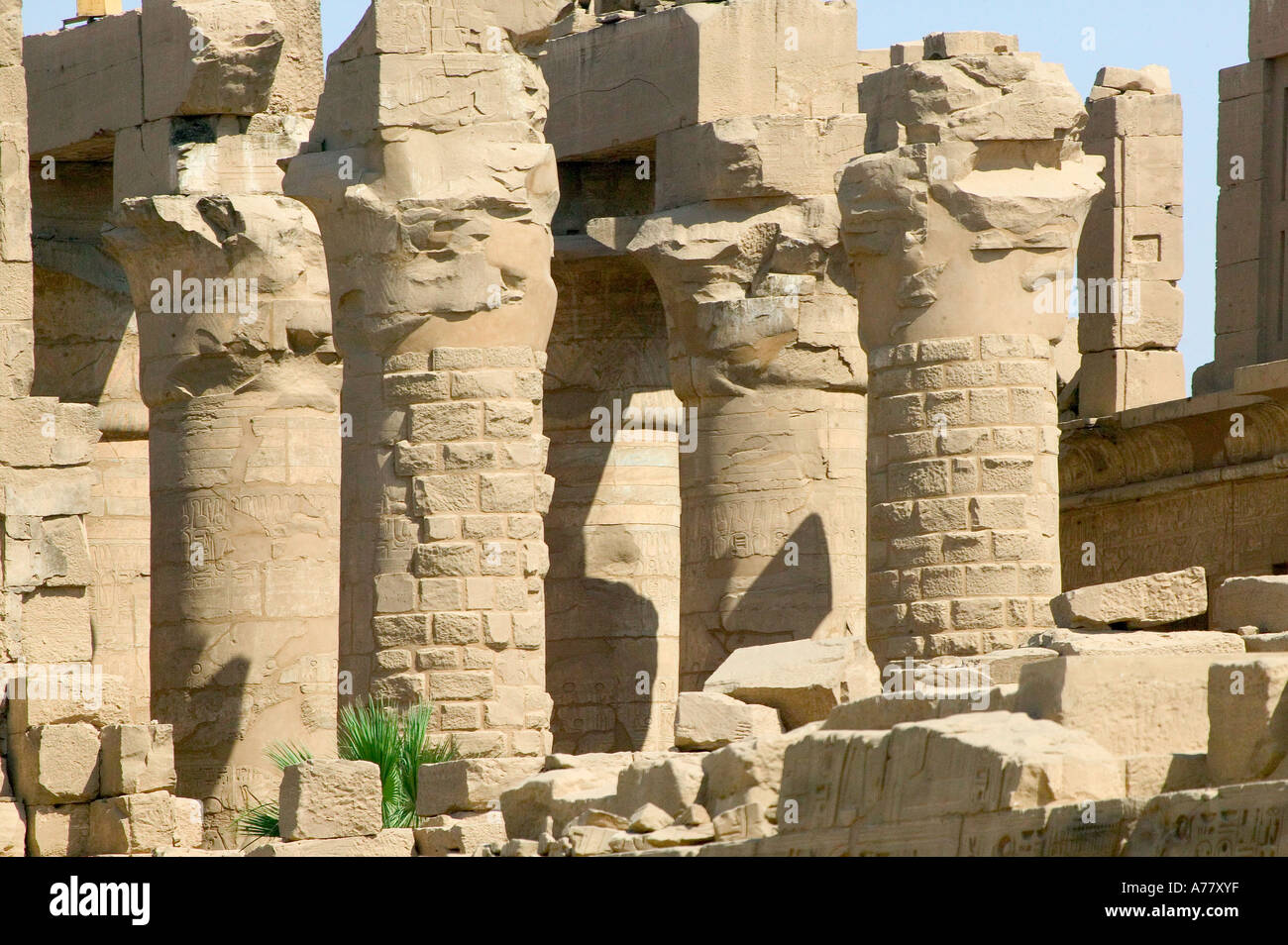 Temple of Karnak Stock Photo - Alamy
