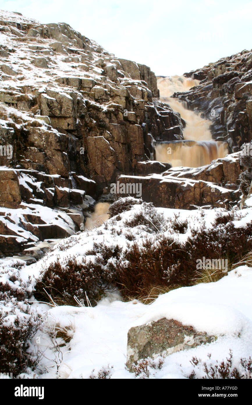 Cauldron Snout Waterfall, Teesdale, Co. Durham Stock Photo - Alamy