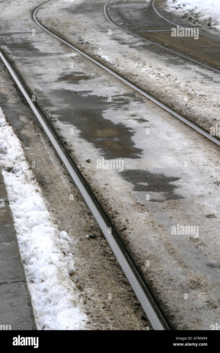 Tramlines tramline hi-res stock photography and images - Alamy