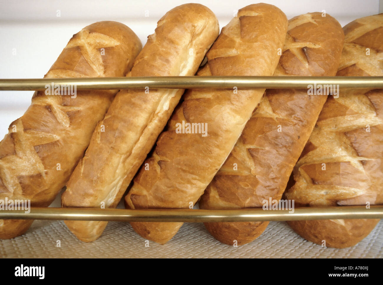 Fresh Baked Loaves of Bread Stock Photo - Alamy
