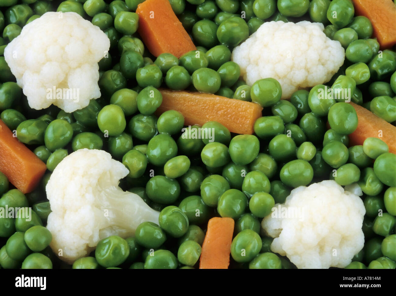 Peas Vegetable Mix Stock Photo - Alamy