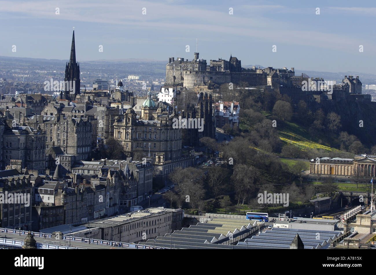 Edinburgh old town in hi-res stock photography and images - Alamy
