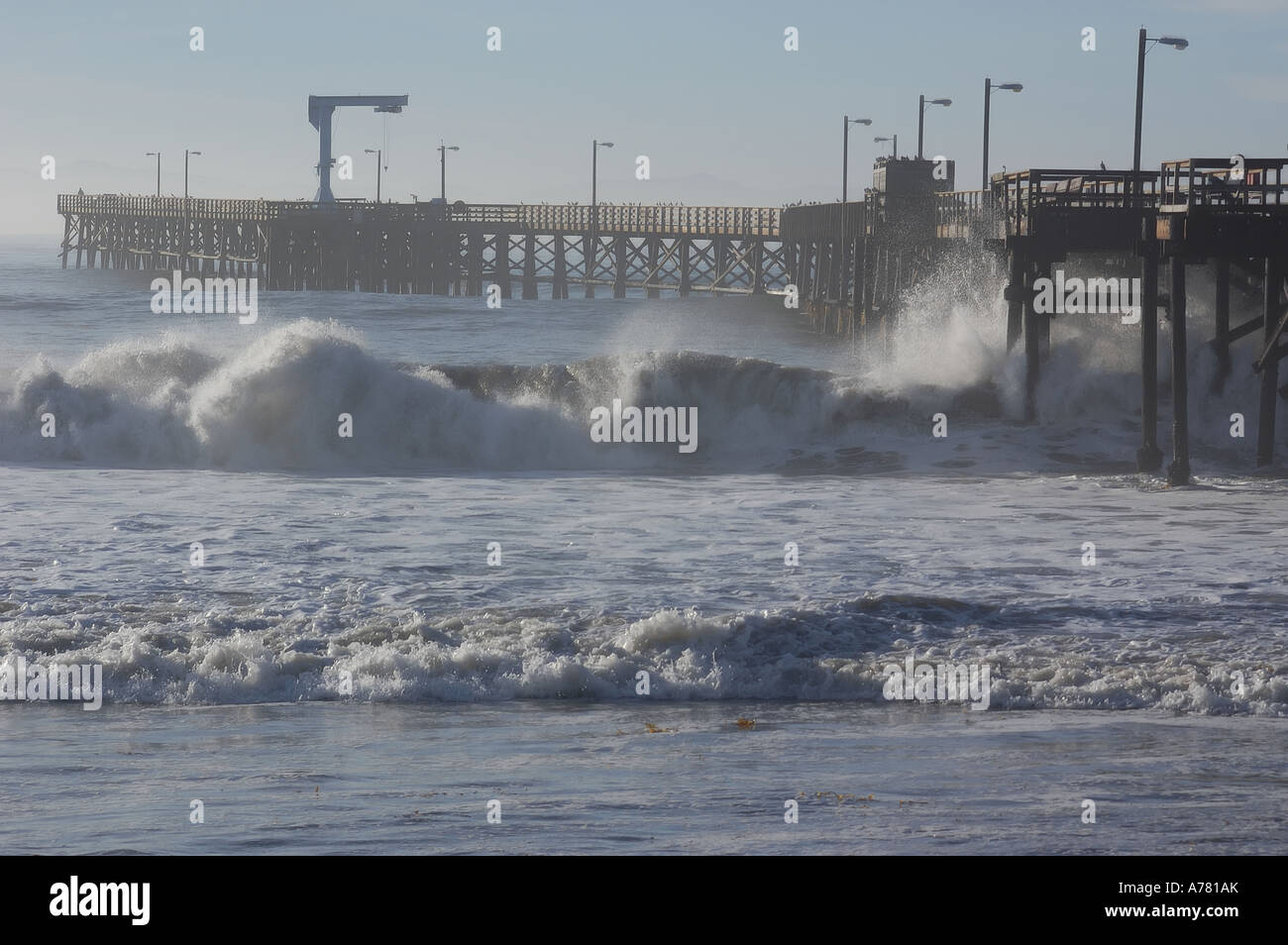 Goleta pier hi-res stock photography and images - Alamy