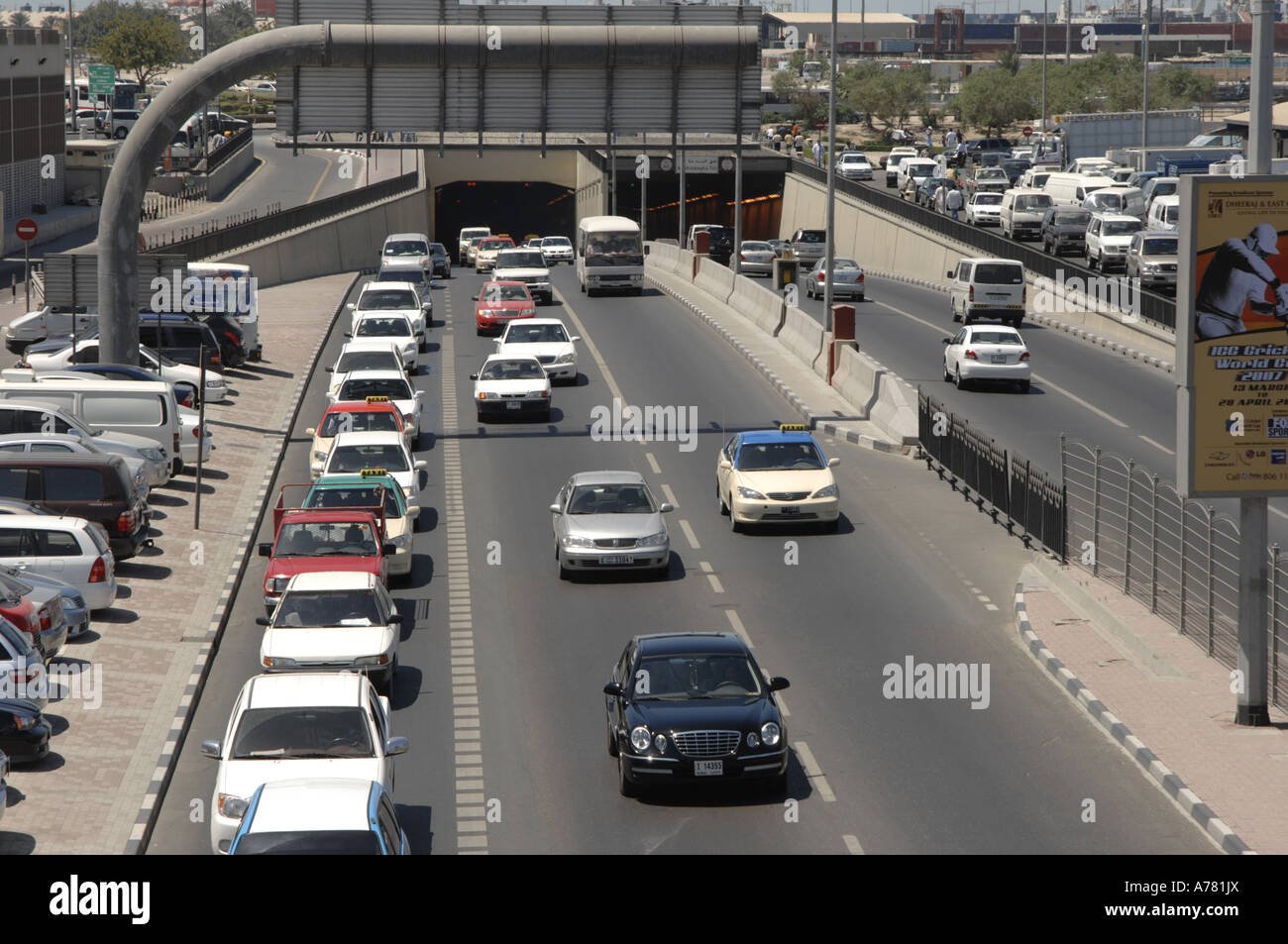 Traffic congestion dubai uae hi-res stock photography and images - Alamy