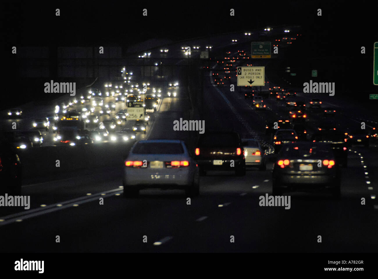Rush hour traffic in atlanta hi-res stock photography and images - Alamy