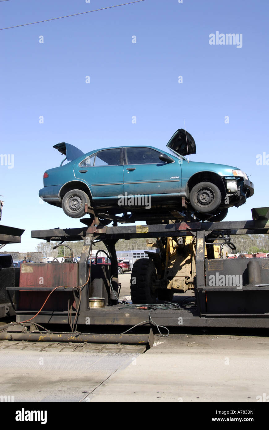 Reduce Reuse Recycle automobile Stock Photo - Alamy