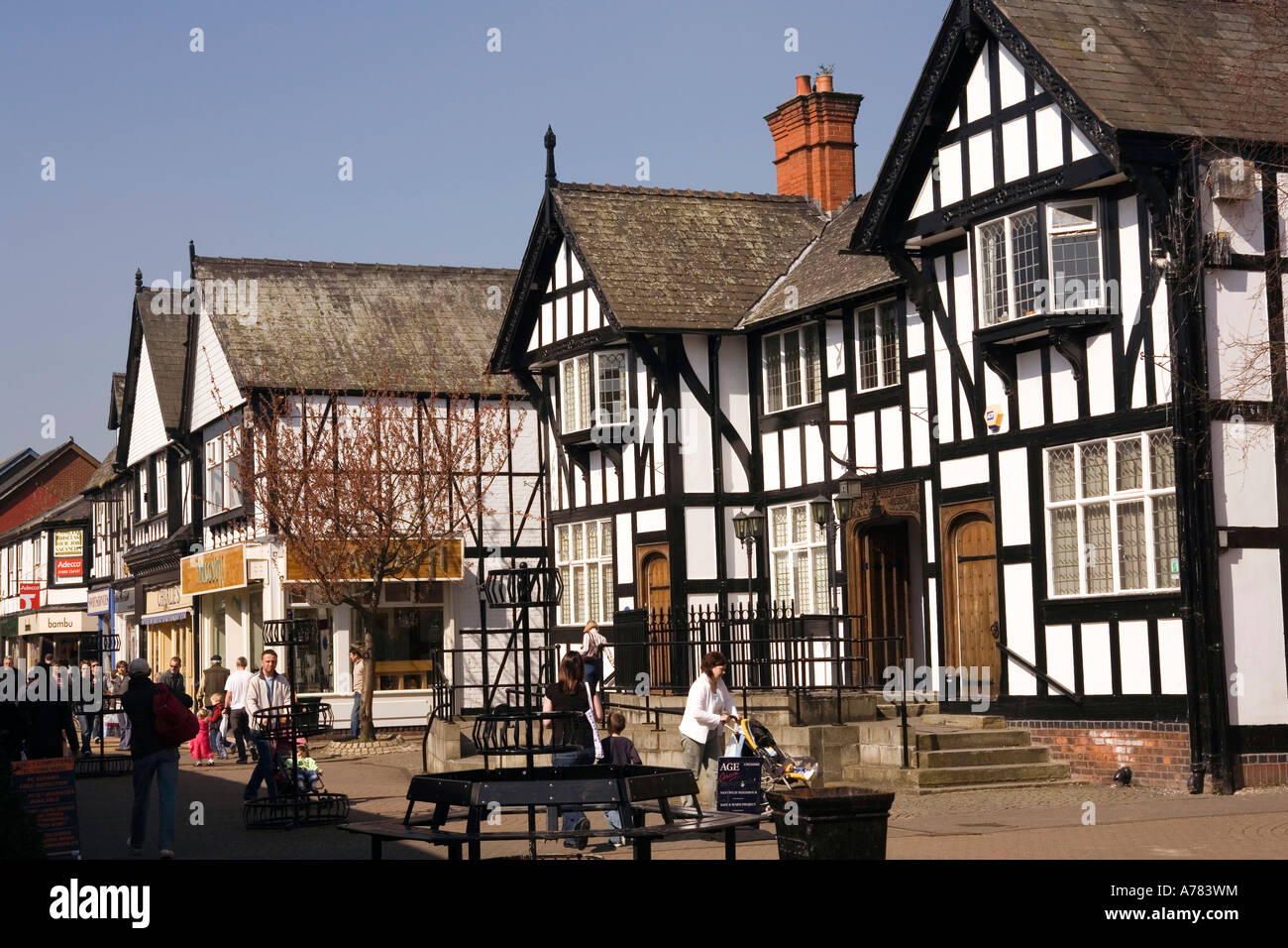 UK Cheshire Vale Royal Northwich Witton Street Brunner Public Library ...