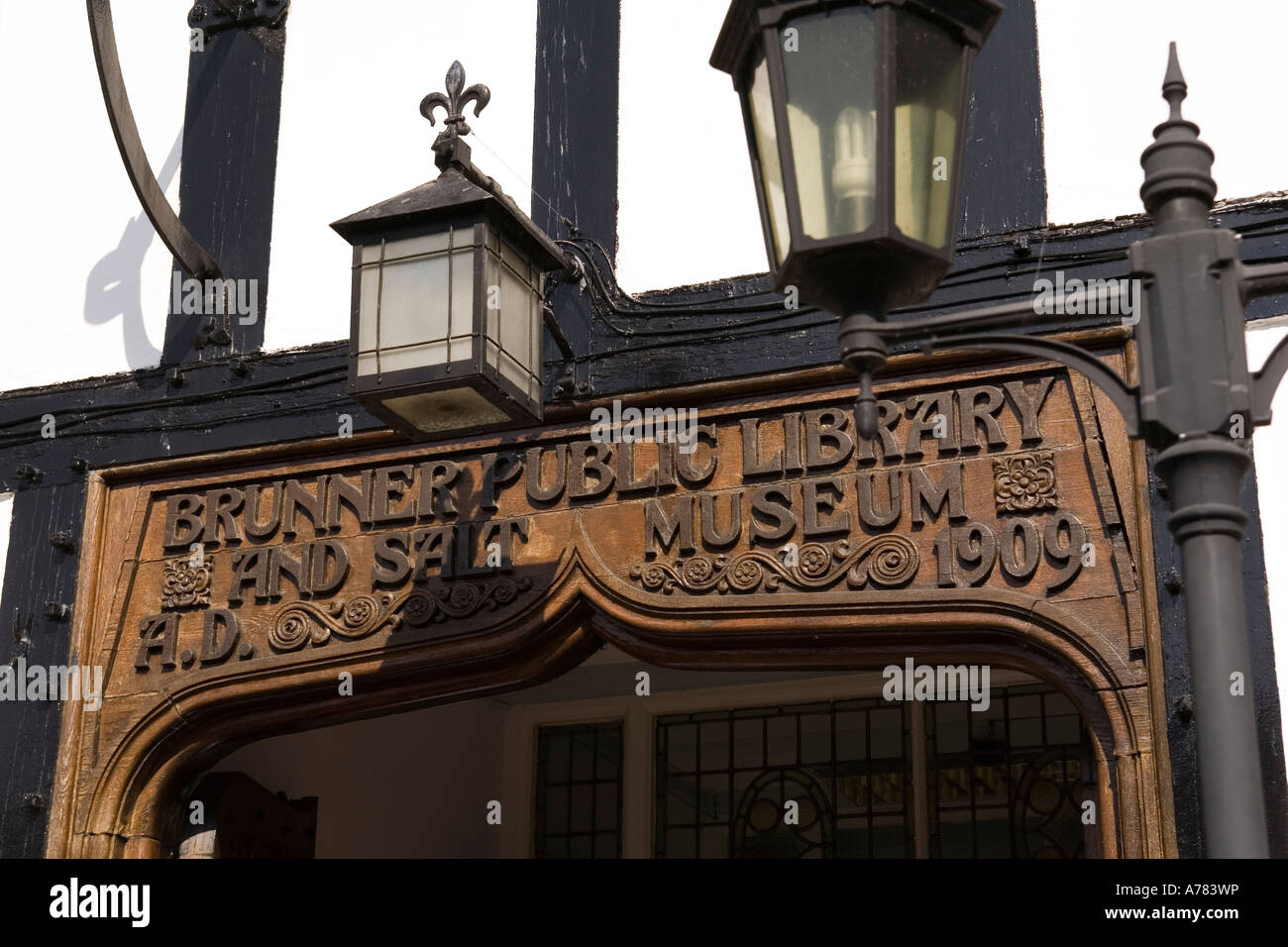 UK Cheshire Vale Royal Northwich Witton Street Brunner Public Library ...