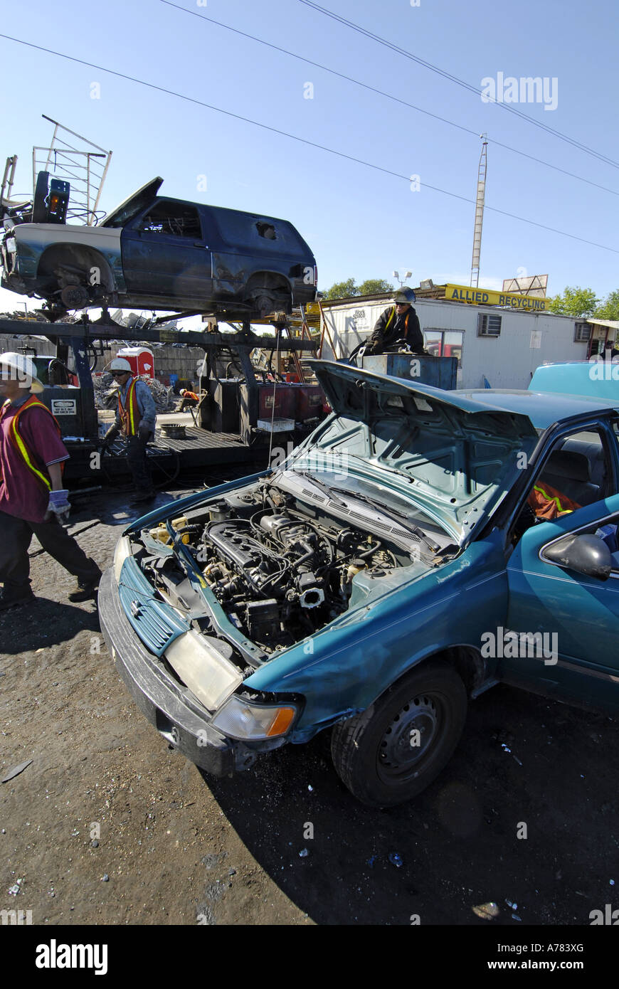Reduce Reuse Recycle automobile Stock Photo - Alamy