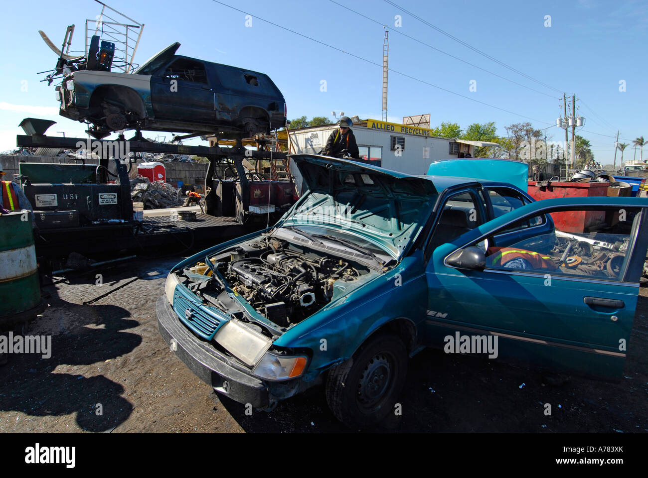 Reduce Reuse Recycle automobile Stock Photo - Alamy