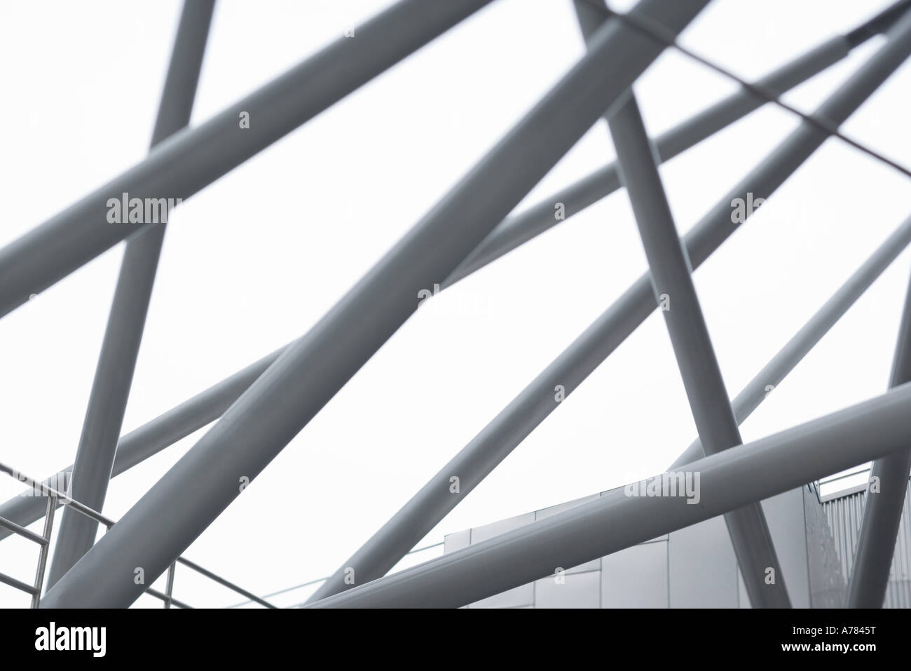 Architectural detail, metal bars Stock Photo - Alamy