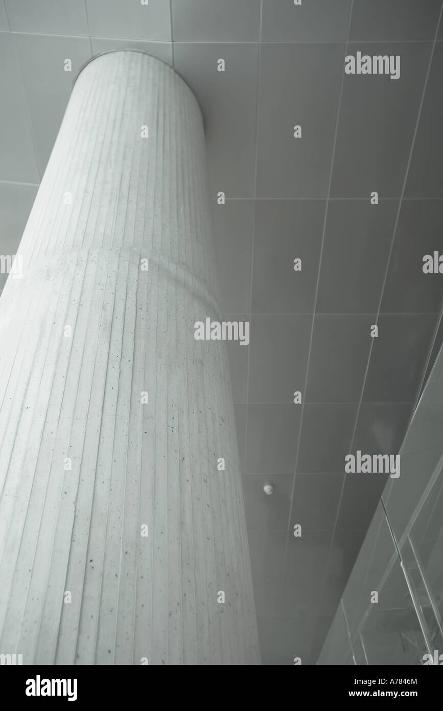 Architectural detail, concrete column Stock Photo - Alamy